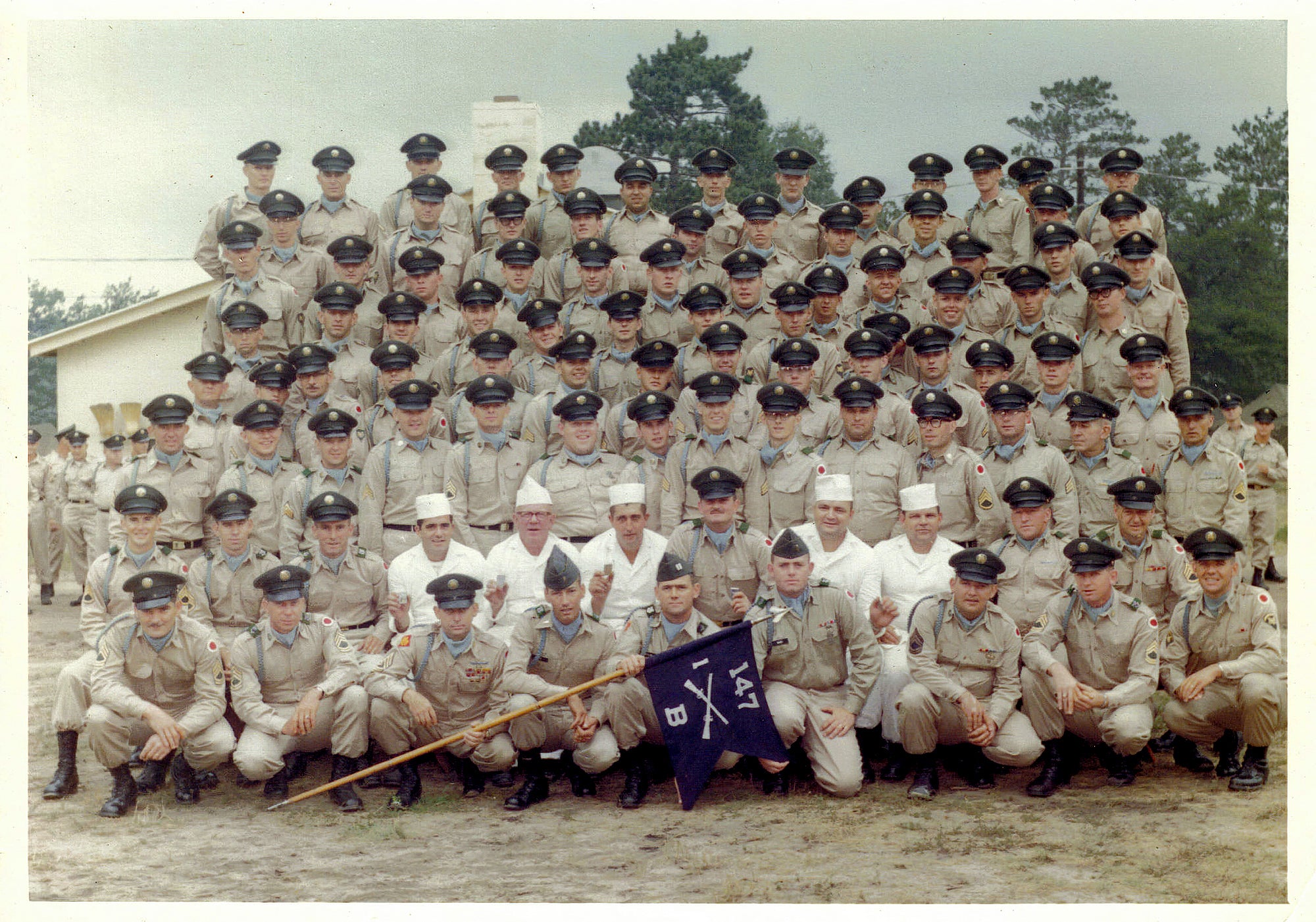 Blanchester 147th, Co. B, First Battle Unit, National Guard ...
