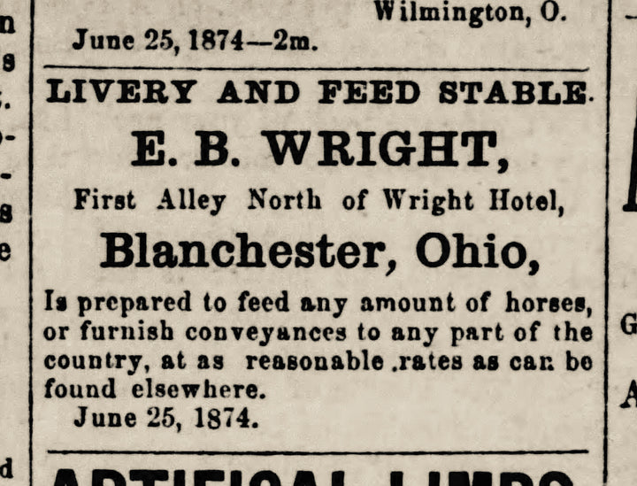 Blanchester – Blanchester Area Historical Society