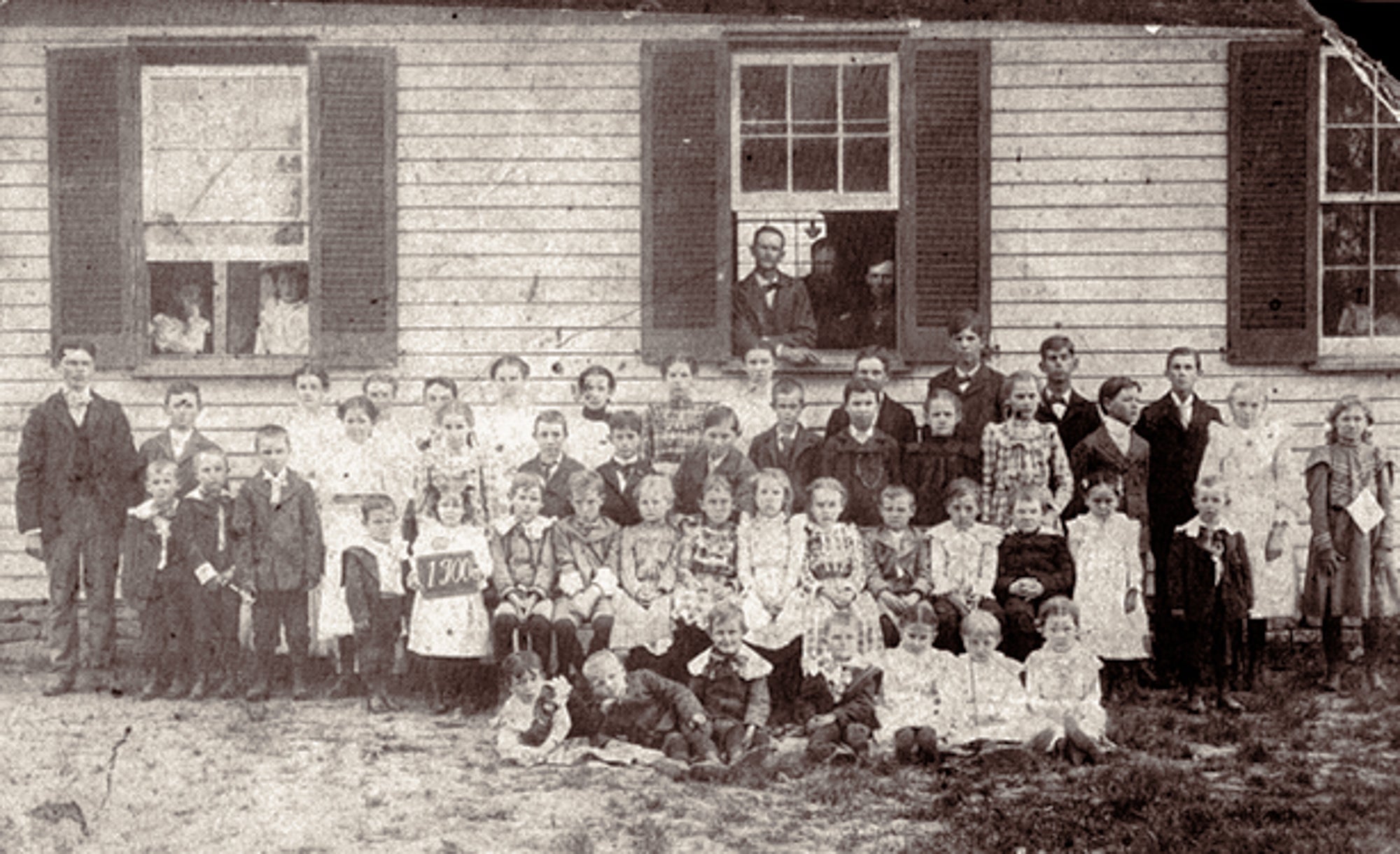 1900. Pansy School Students. – Blanchester Area Historical Society