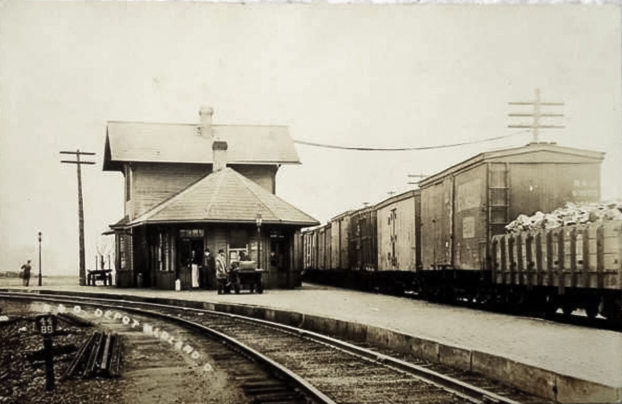 1911.Midland City depot. – Blanchester Area Historical Society