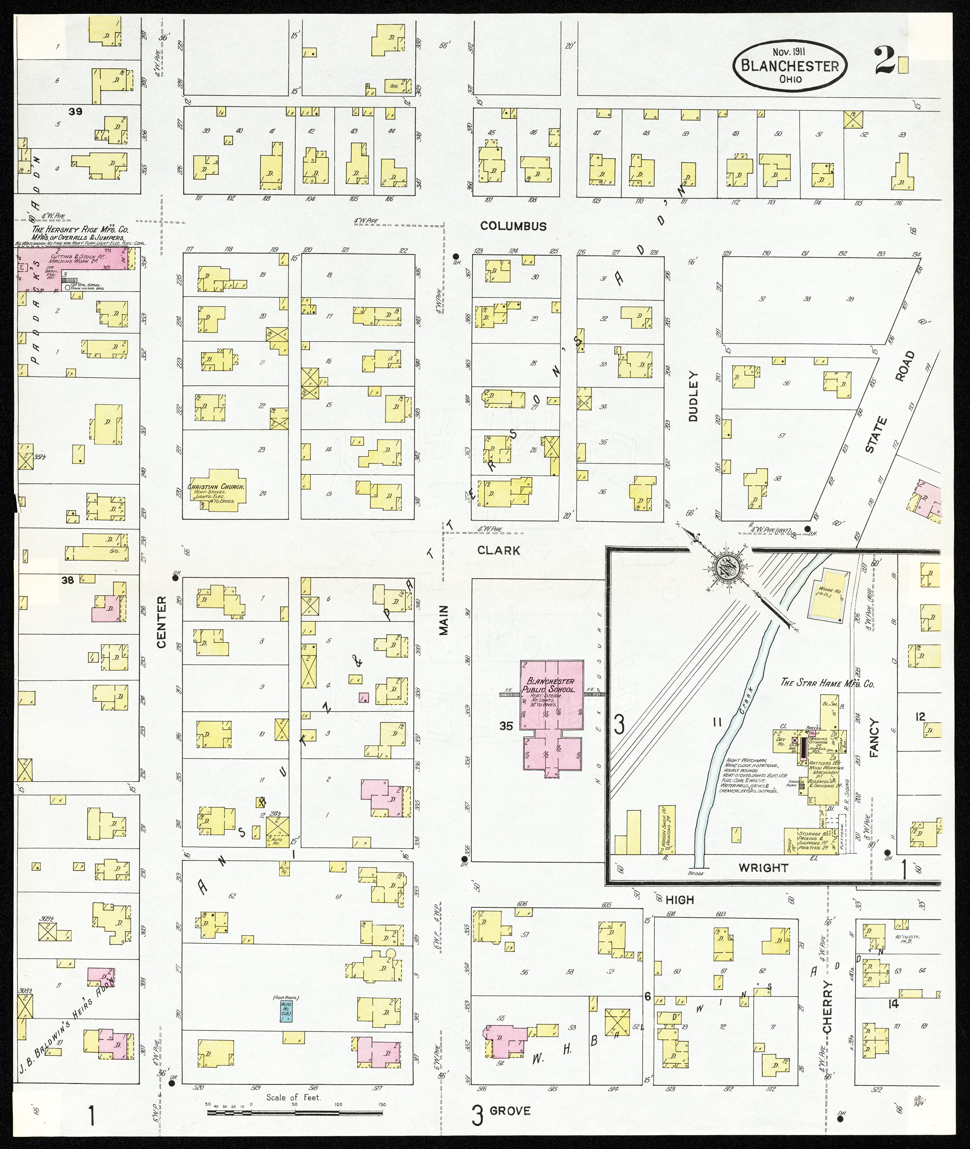 Sanborn Fire Insurance Maps – Blanchester Area Historical Society