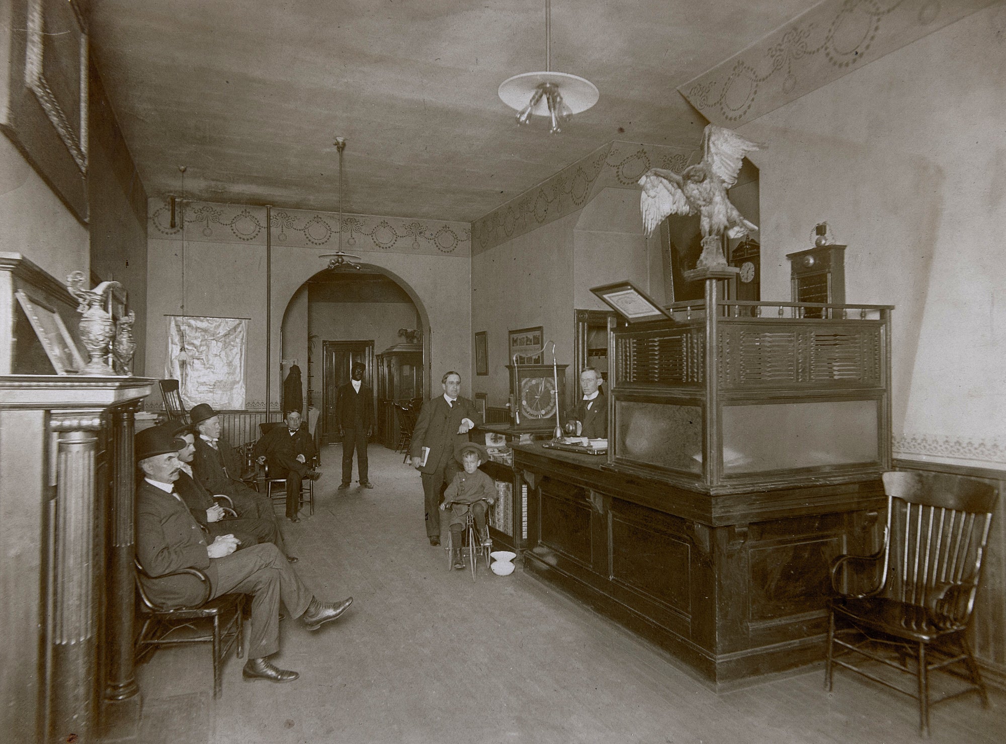 Bindley Hotel lobby. – Blanchester Area Historical Society