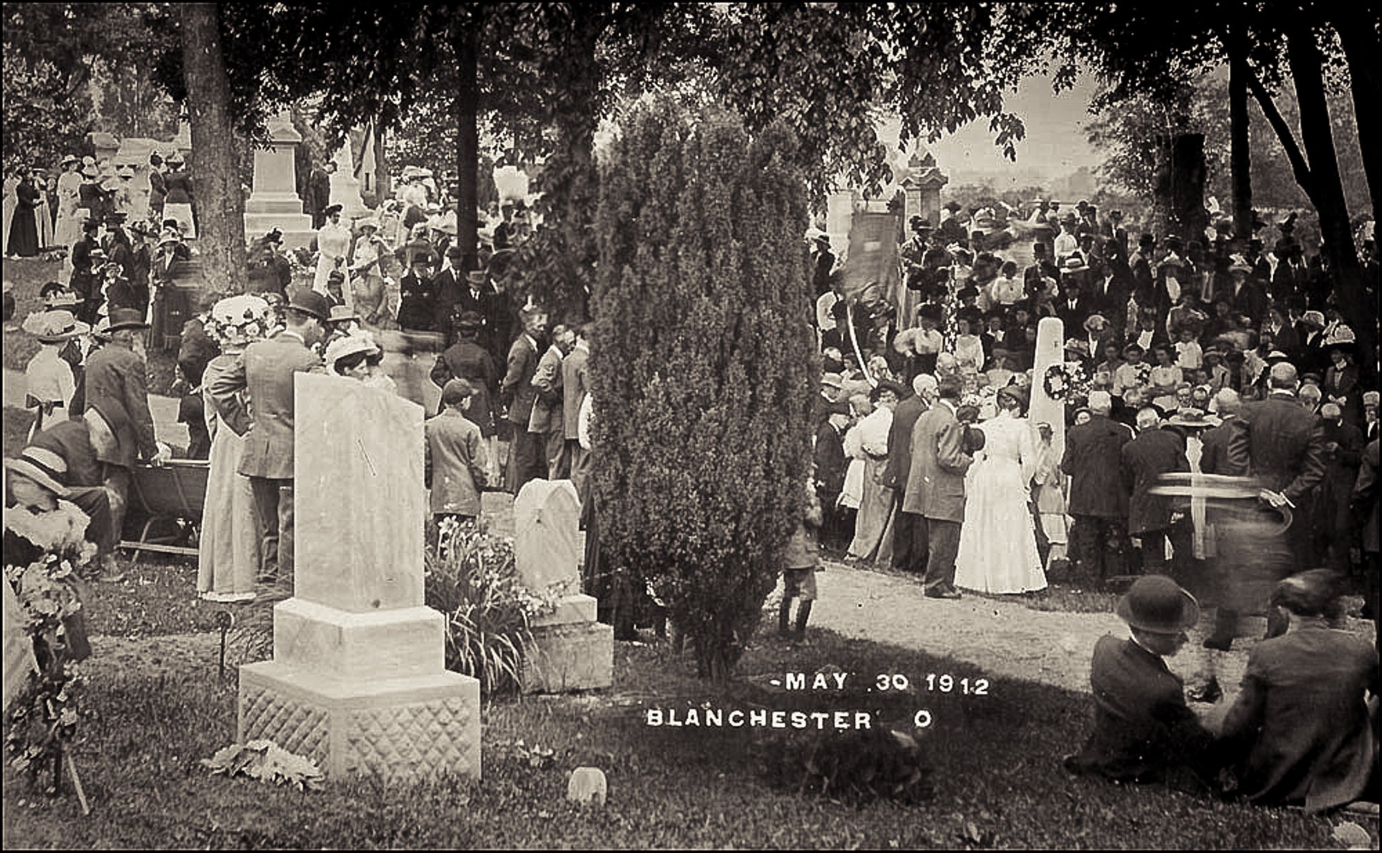 1912. Memorial Day. Blanchester I.O.O.F. Cemetery. – Blanchester Area ...