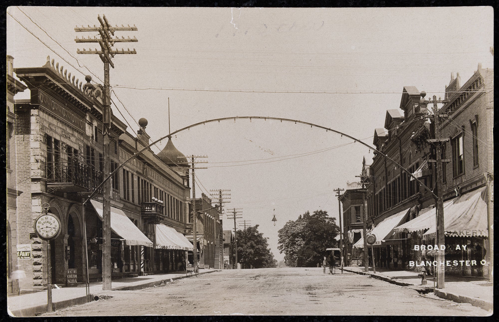 Circa 1910s. South Broadway Looking North. – Blanchester Area ...