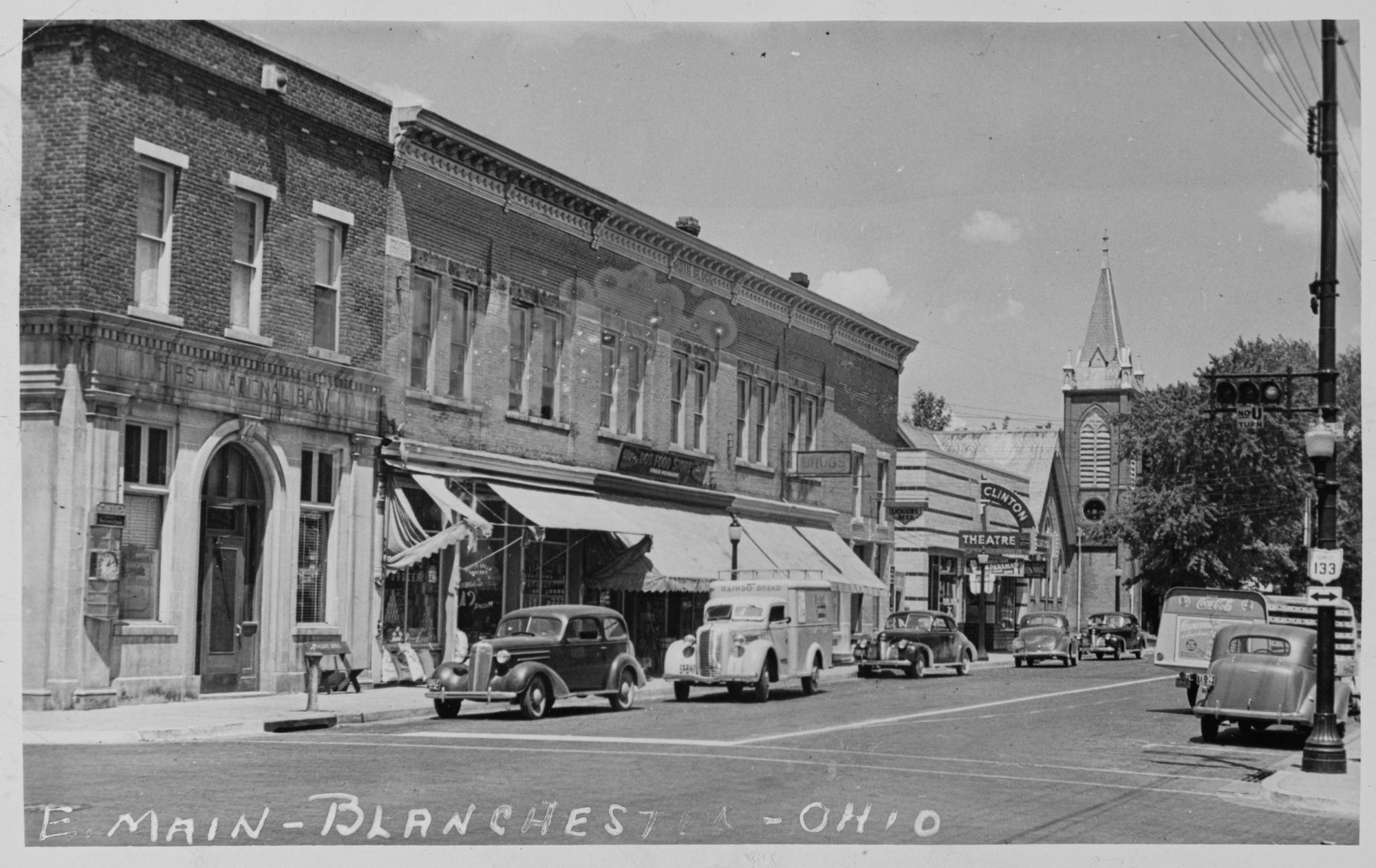 Circa late 1930's. East Main Street. Blanchester. – Blanchester Area ...