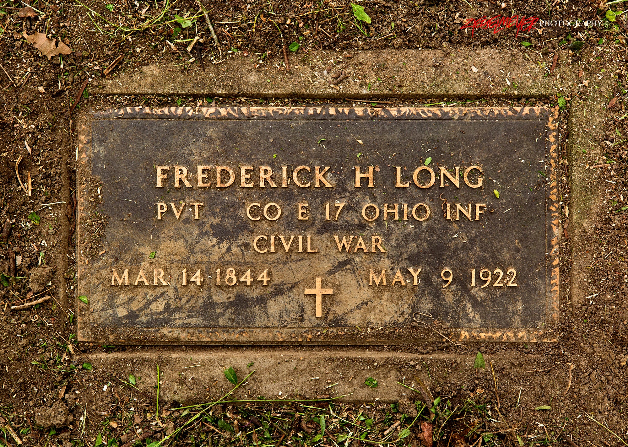 1922. Frederick H. Long grave. – Blanchester Area Historical Society