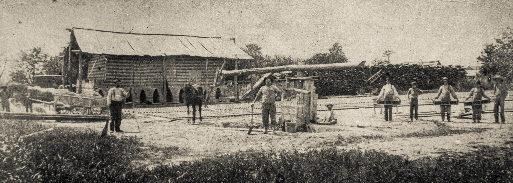 1883-1900. Blanchester Brick Kiln. – Blanchester Area Historical Society
