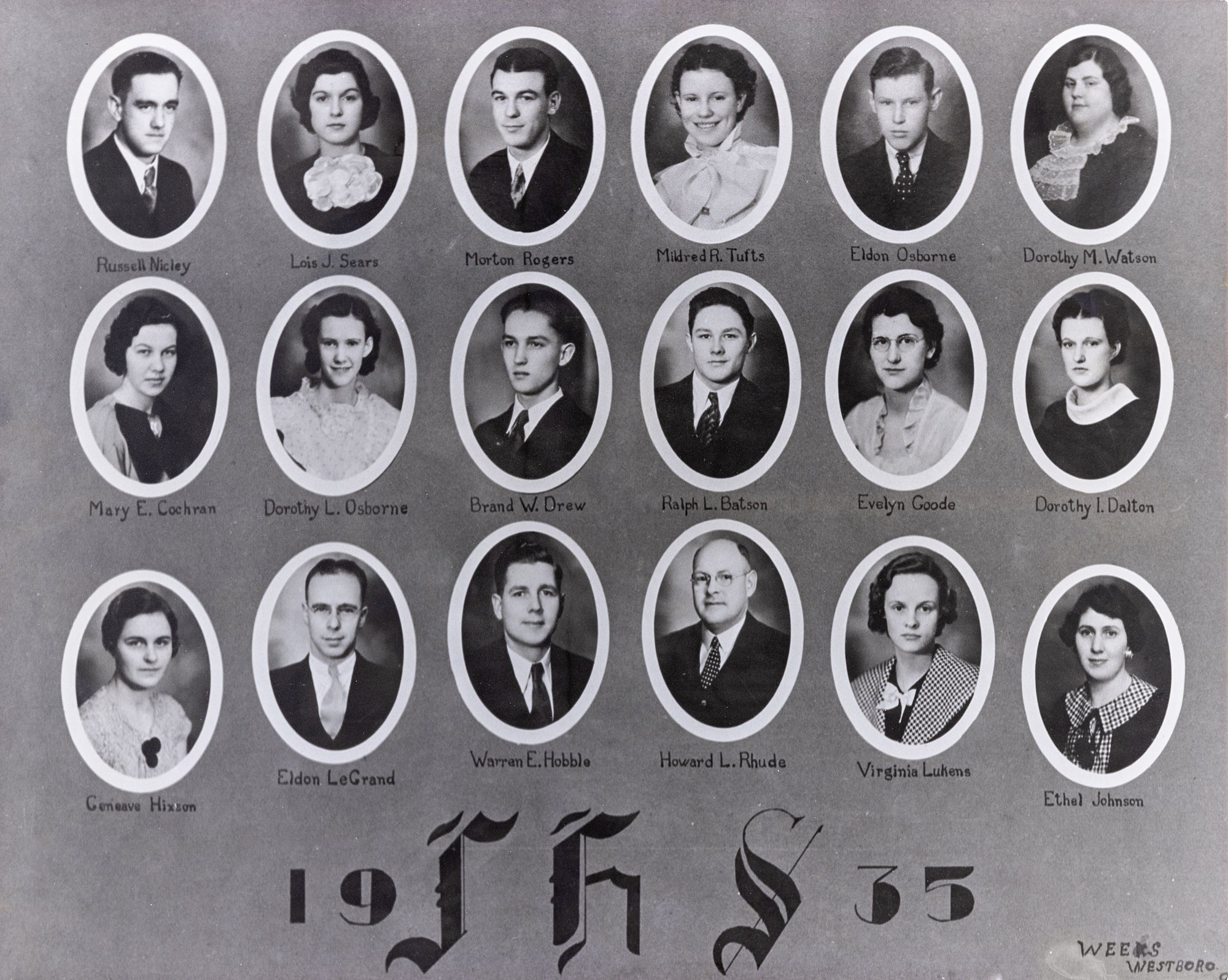 Jefferson School Class Photos – Blanchester Area Historical Society